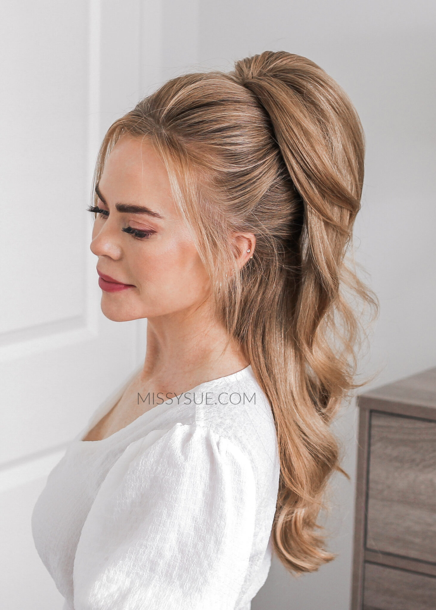 Half Up Puffy Pony | MISSY SUE